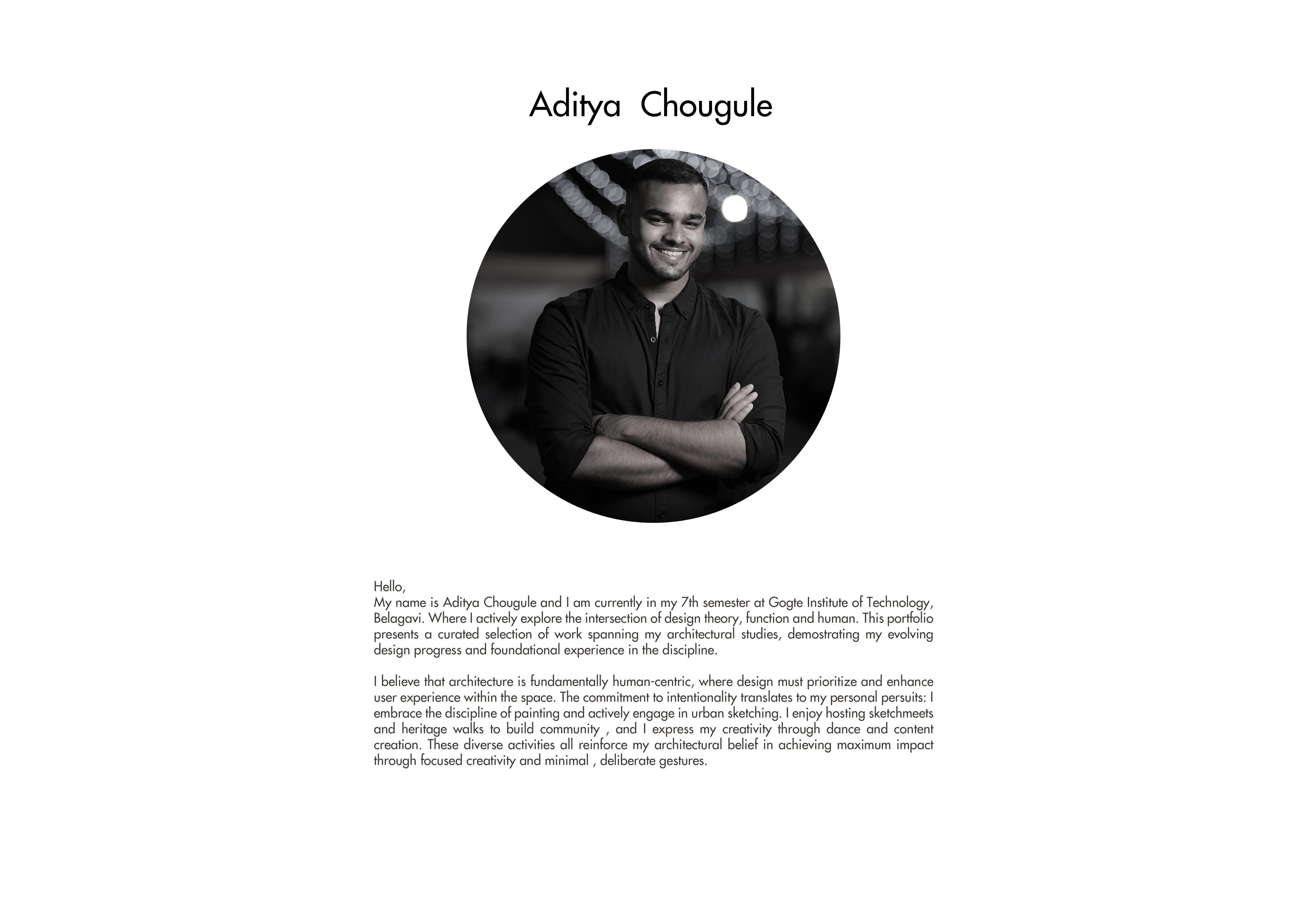 ADITYA CHOUGULE PORTFOLIO by Aditya Chougule - Issuu