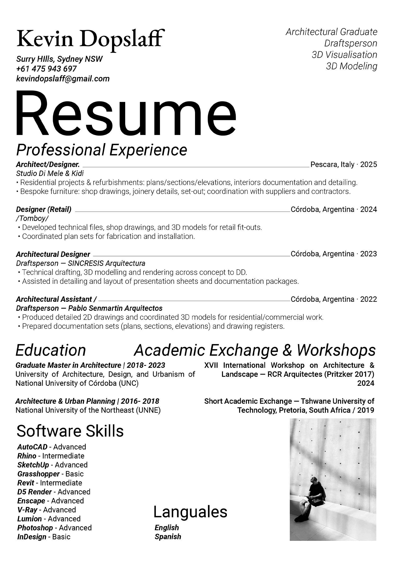 Resume - Kevin Dopslaff by Kevin Daniel DOPSLAFF - Issuu