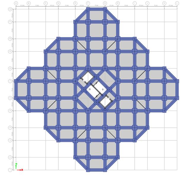 DESIGN AND ANALYSIS OF HIGH-RISE TOWER WITH GEOMETRICALLY COMPLEX ...