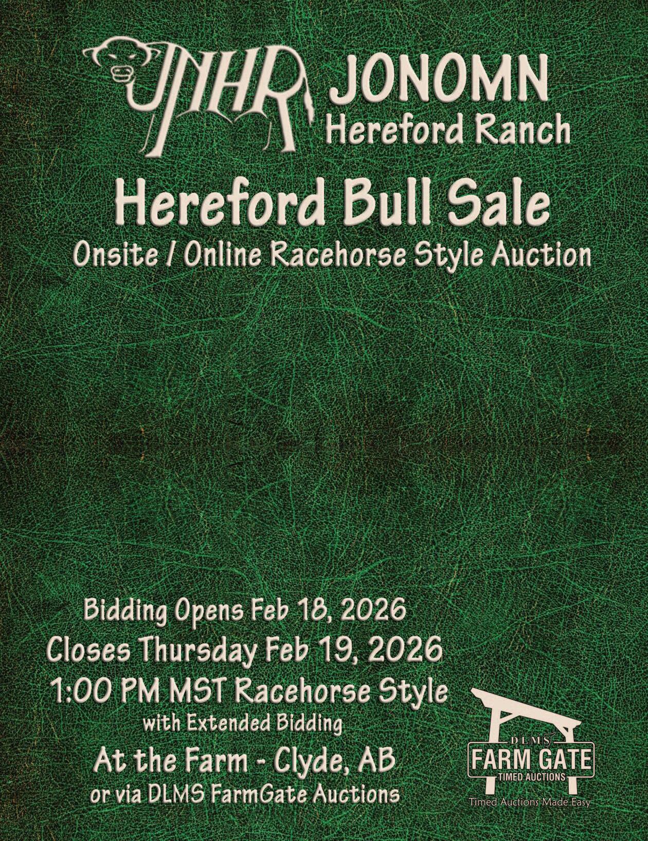 Jonomn Hereford Ranch 2026 by DLMS-Cattlevids.ca - Issuu