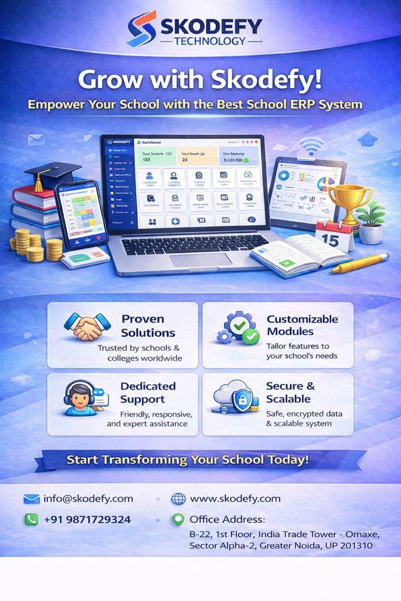 School Management Software in India | Smart School ERP – Skodefy by skodefy - Issuu