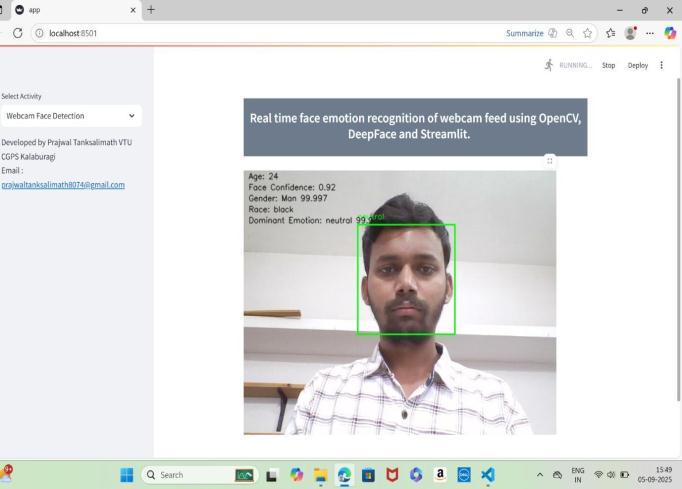 Emotion Tracker: Real-time Facial Emotion Detection with Open CV and Deep Face by IRJET Journal ...