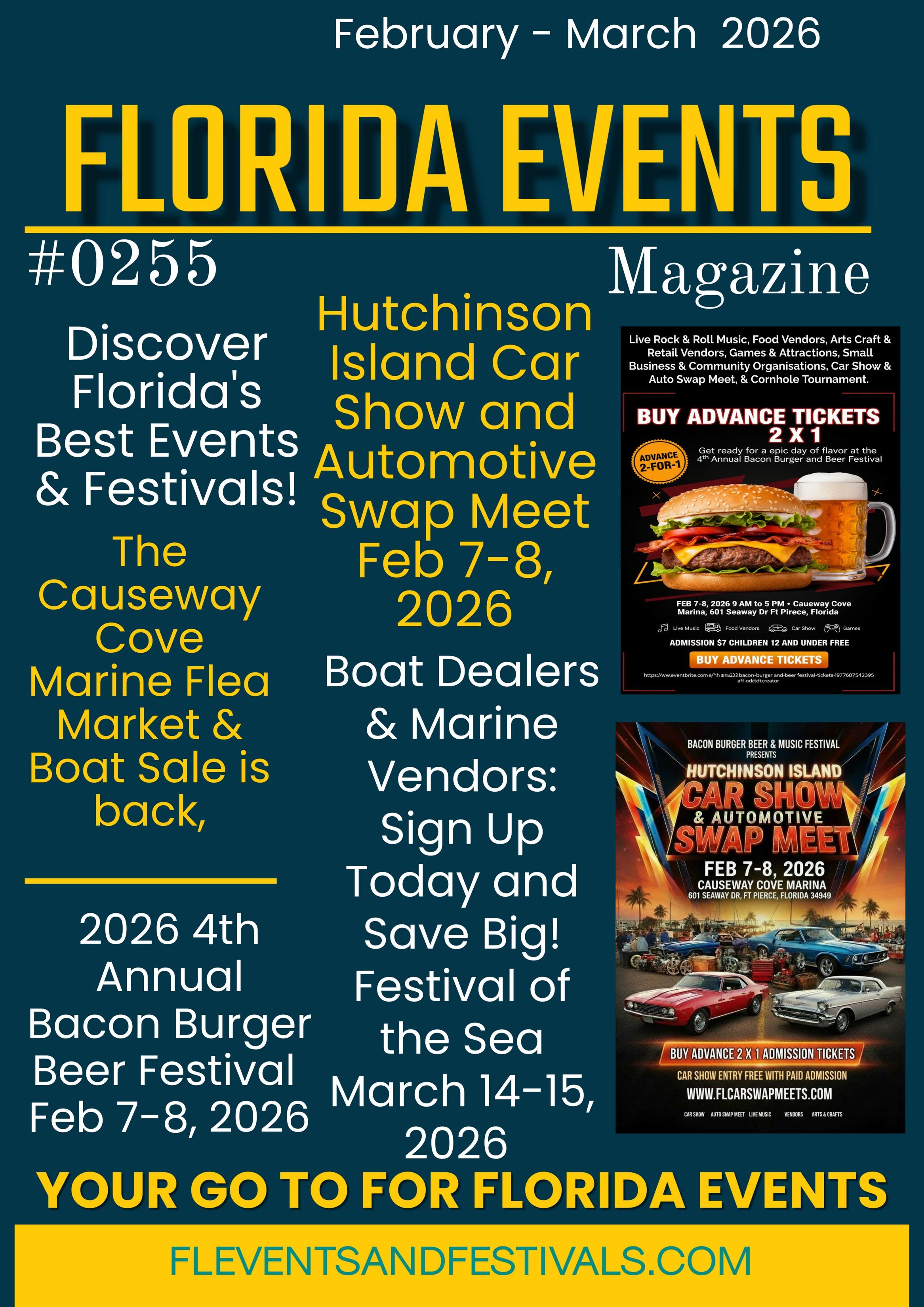 Advertise in Florida Event and Festivals Digital Magazine 2026 by ...